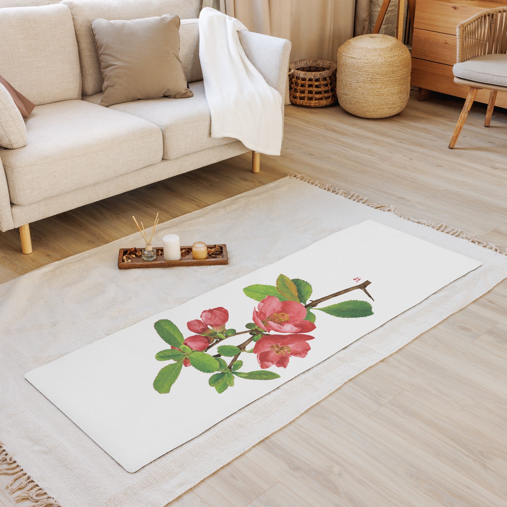 Chinese quince Yoga mat – Thirtynine39